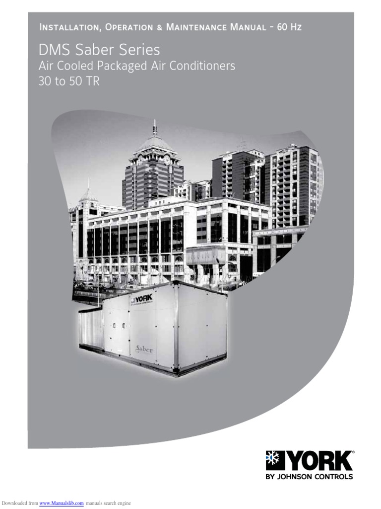 YORK Package | PDF | Duct (Flow) | Thermostat