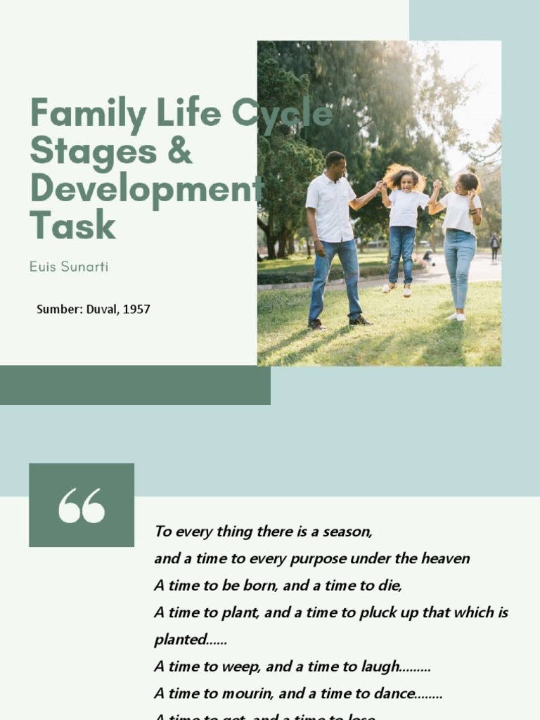 Duvall's 8 Stages of Family Life Cycle | PDF | Family | Social Institutions