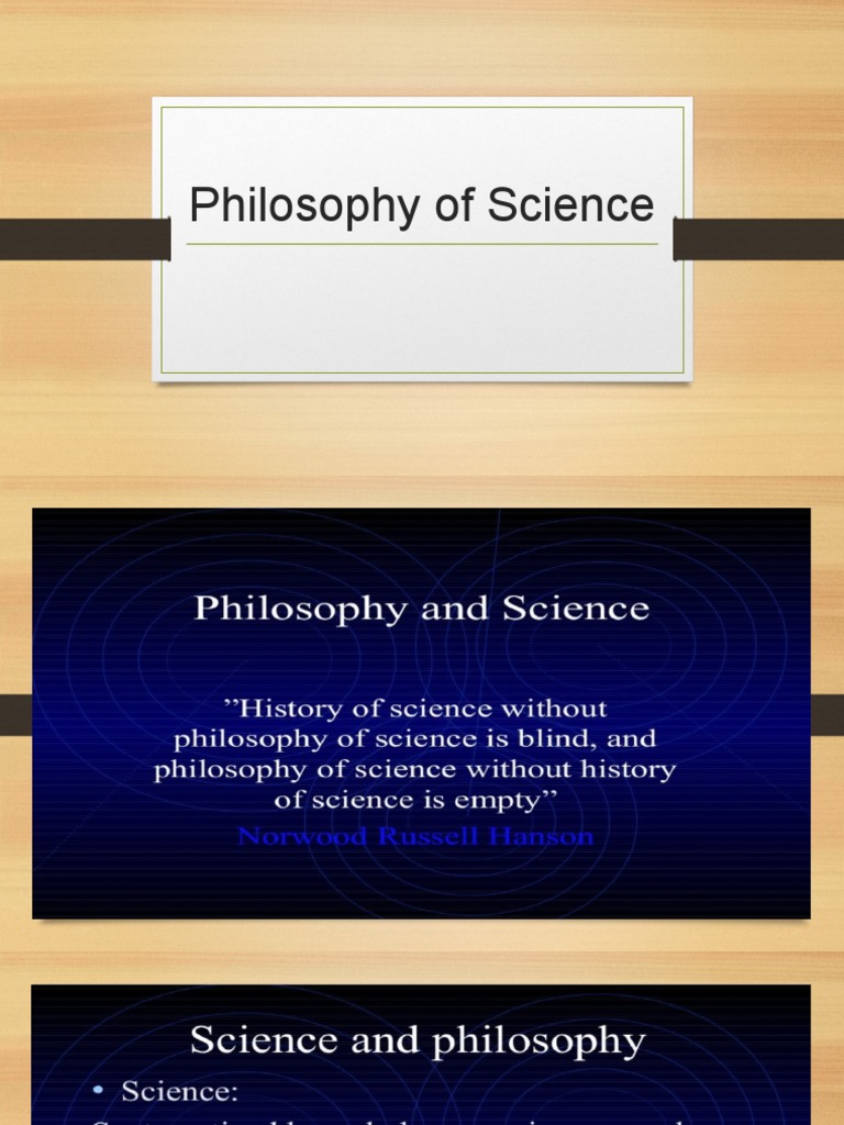 Understanding Philosophy of Science | PDF | Philosophy Of Science | Science
