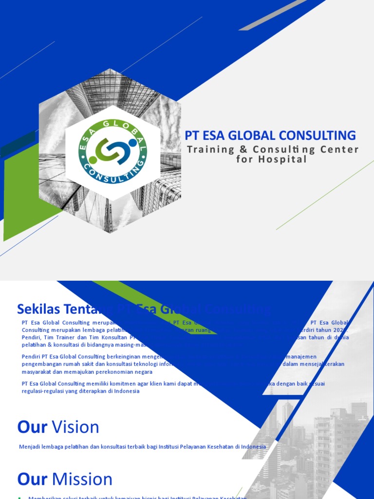 Company Profile ESA Global Consulting - RS | PDF | Business | Self ...