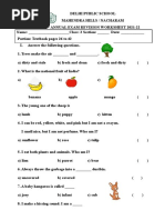 Class 1 Science Workbook 1 | PDF | Foods | Habitat