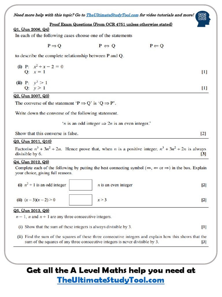 Proof Exam Questions | PDF | Business | Technology & Engineering