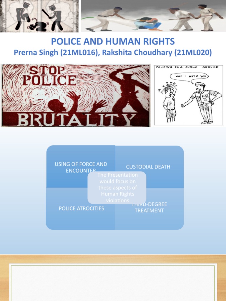 Police and Human Rights | PDF | Arrest | Public Law