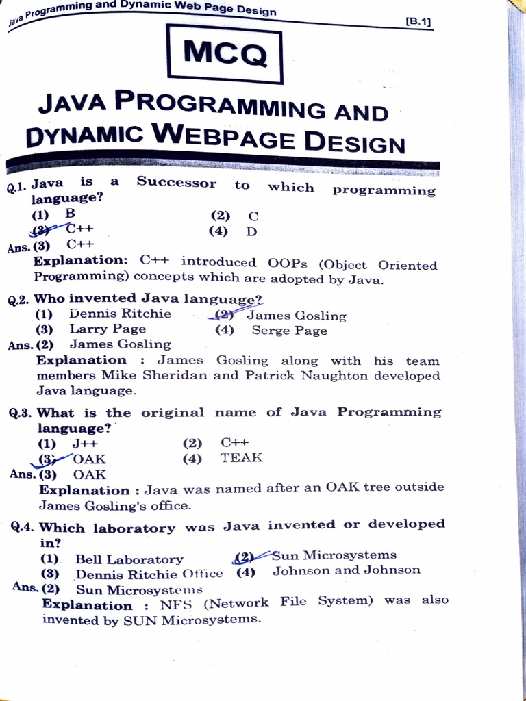 Dynamic Webpage Design Java Programming And Pdf Java Programming