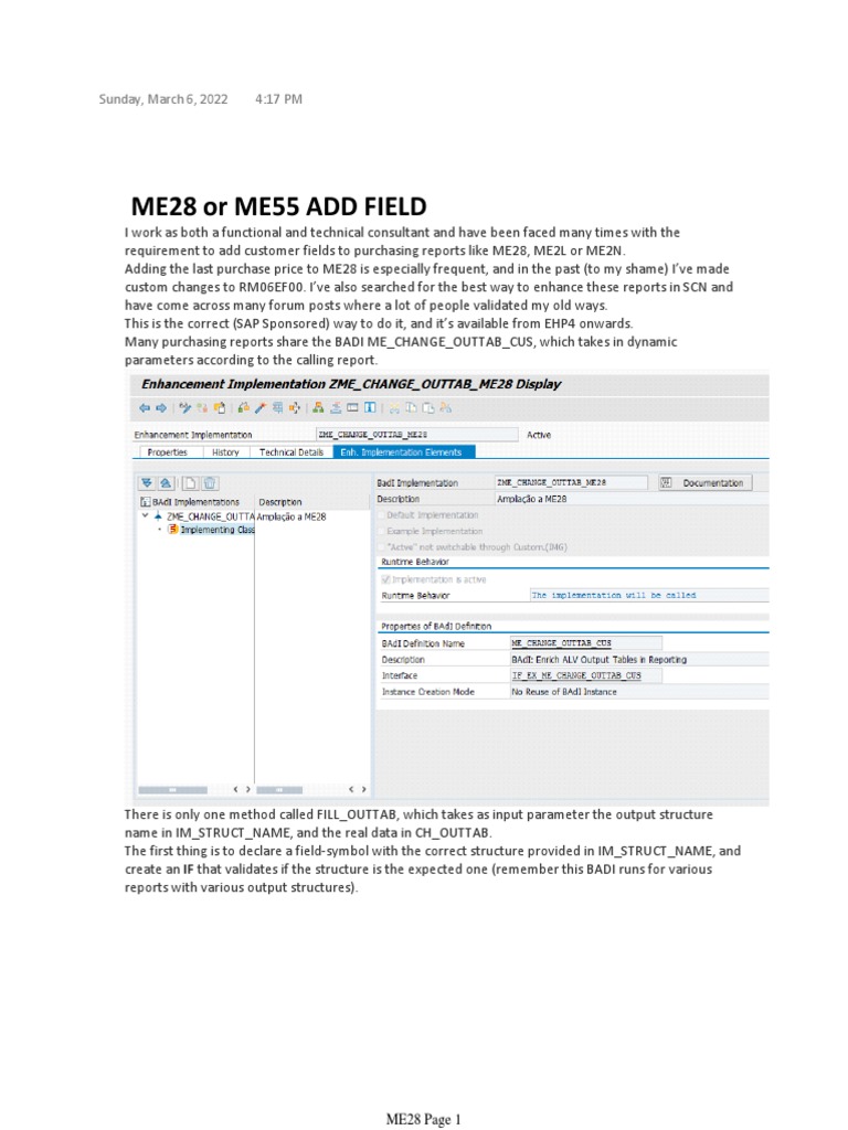 Me28 or Me55 Add Field: Sunday, March 6, 2022 4:17 PM | PDF