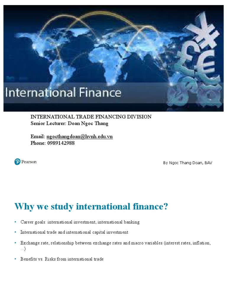Chapter 1 - International Financial Market | PDF | Foreign Exchange ...