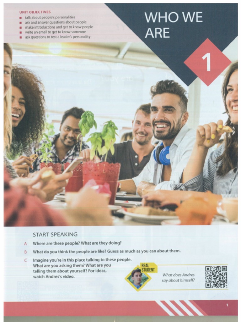 Evolve 3A - Unit 1 - Student - S Book | PDF