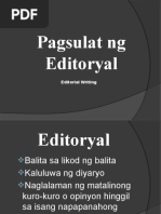 Editoryal Na Nagpapabatid | PDF