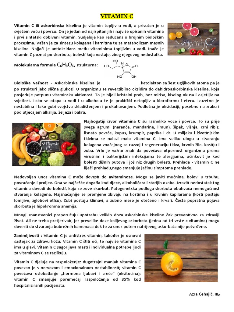 Vitamin C | PDF