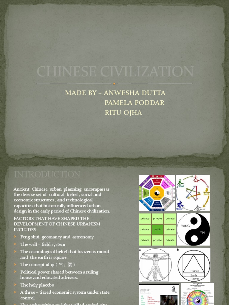 Chinese Civilization: Made by - Anwesha Dutta Pamela Poddar Ritu Ojha | PDF