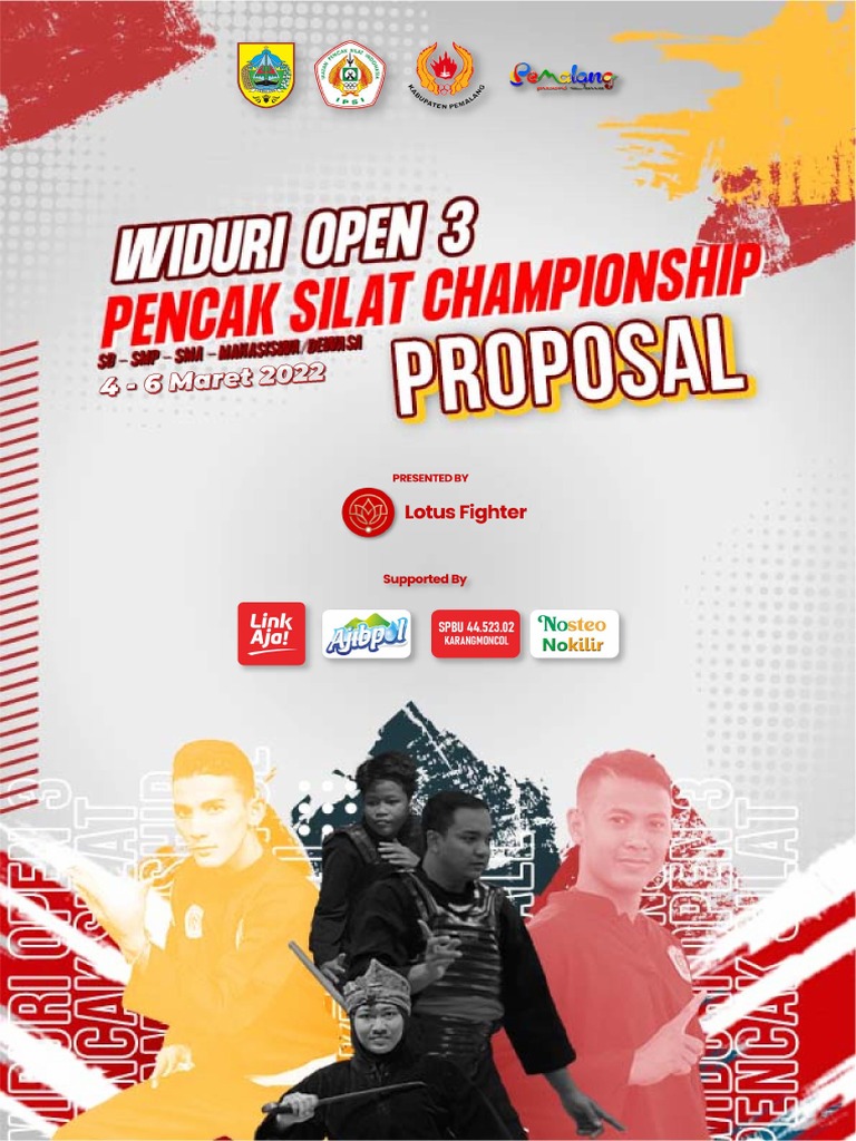 Proposal Widuri Open 3 2022 (UPDATE) | PDF