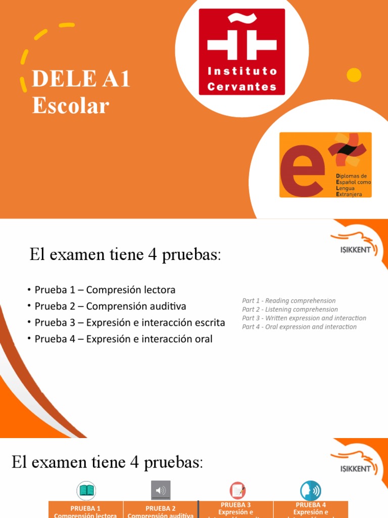 DELE A1 Escolar | PDF