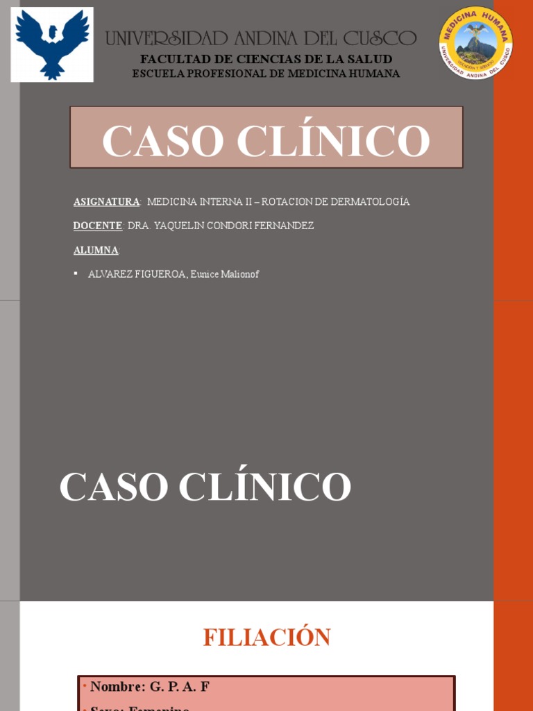 Caso Clinico-Acné Vulgar Alvarez Figueroa | PDF | Condiciones cutáneas ...