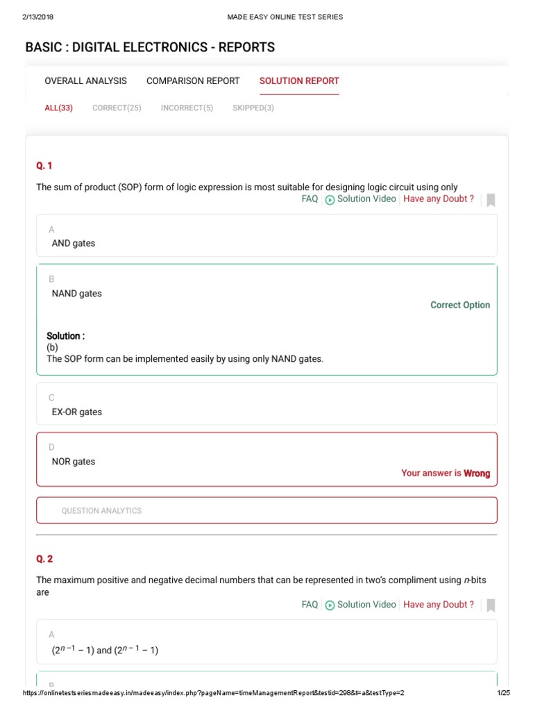 Basic Digital Electronics | PDF | Logic Gate | Analog To Digital Converter