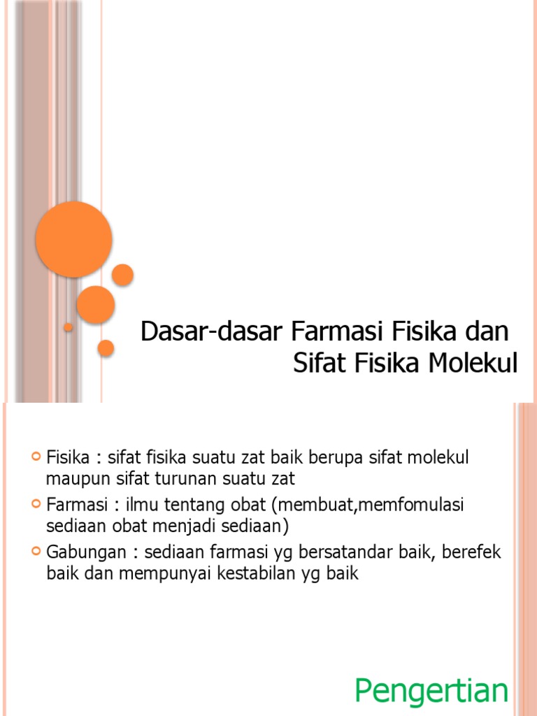 Pertemuan 5 Dasar FARFIS | PDF
