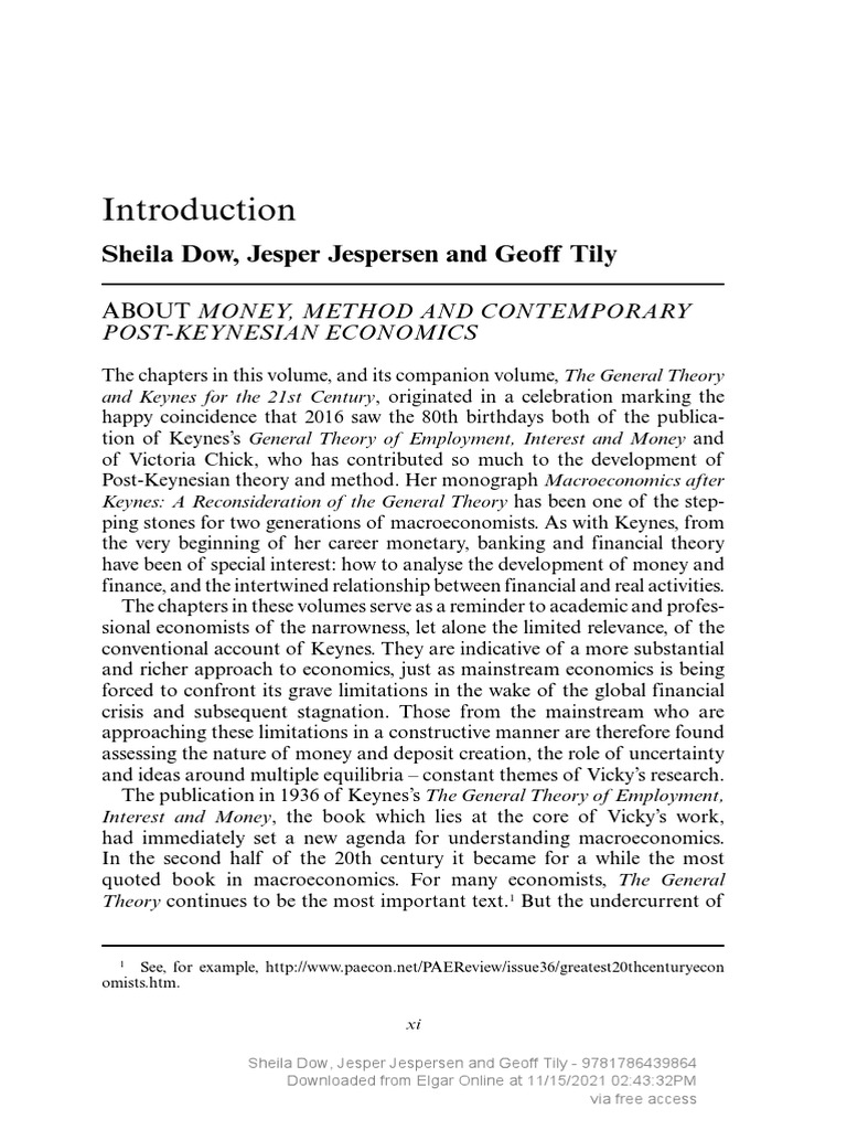 (9781786439857 - Money, Method and Contemporary Post-Keynesian ...