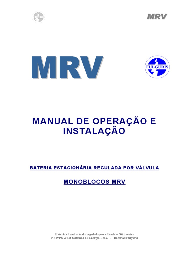 MANUAL MRV Rev02 | PDF