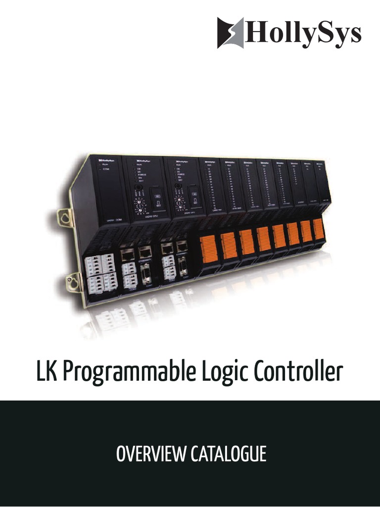Hollysys: LK Programmable Logic Controller | PDF | Programmable Logic ...