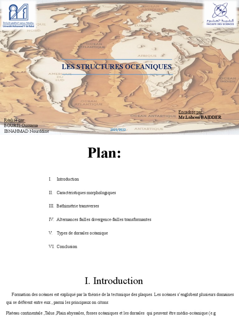 Les Structures Océaniques | PDF | Géologie structurale | La nature