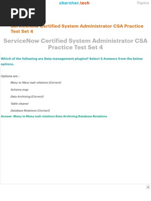 ServiceNow Certified System Administrator CSA Practice Test, 49% OFF