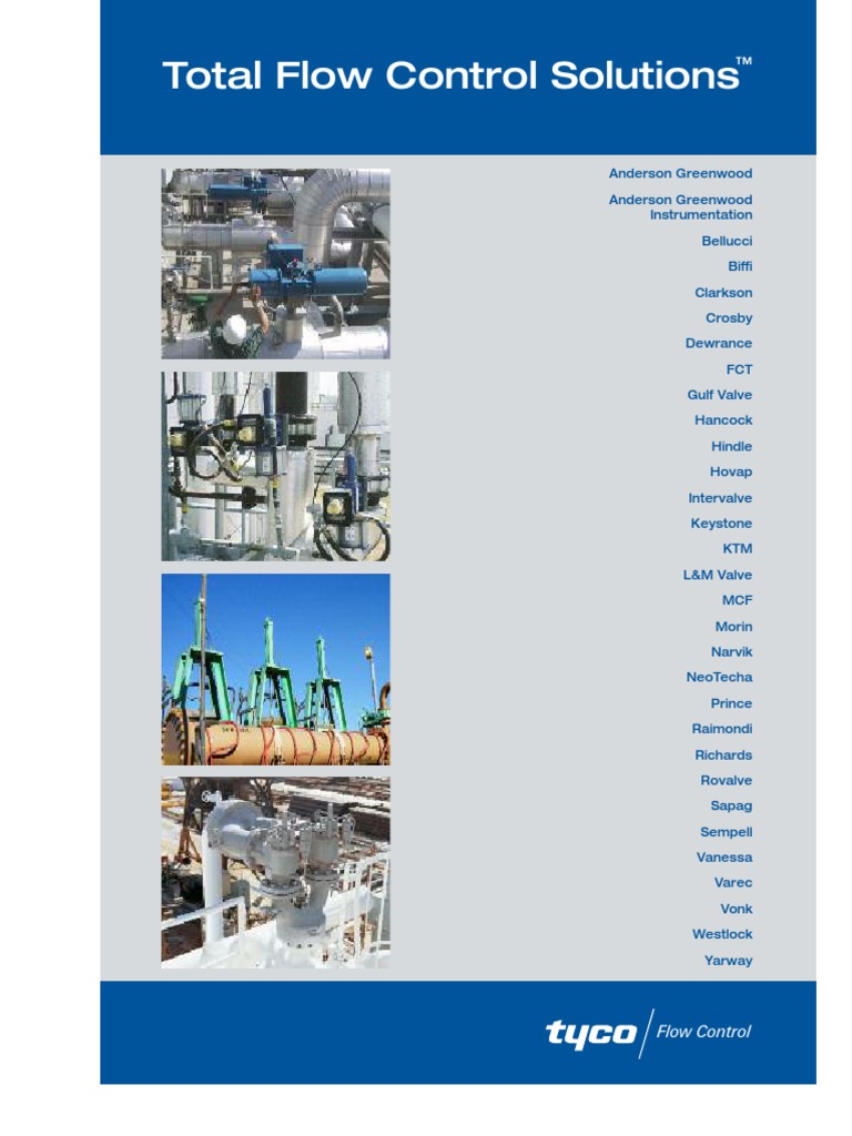 Total Flow Control Solutions | PDF | Valve | Materials