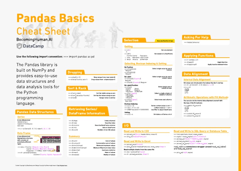 Pandas Basic | PDF