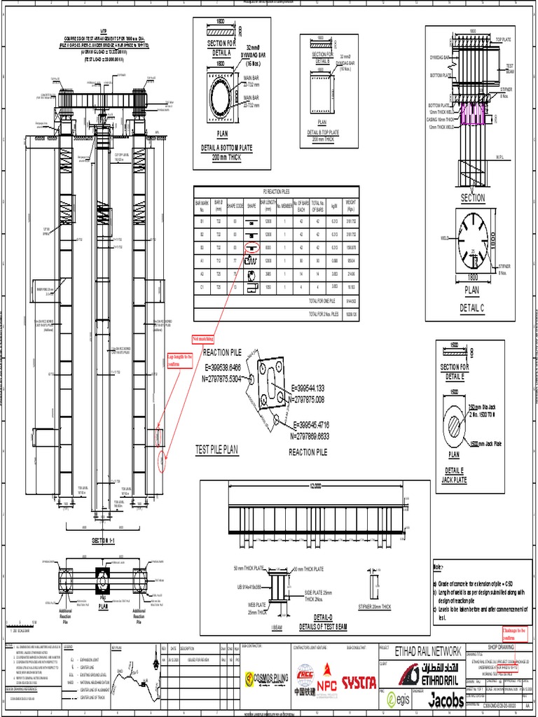 P2 Reaction Pile | PDF | Beam (Structure) | Structural Engineering