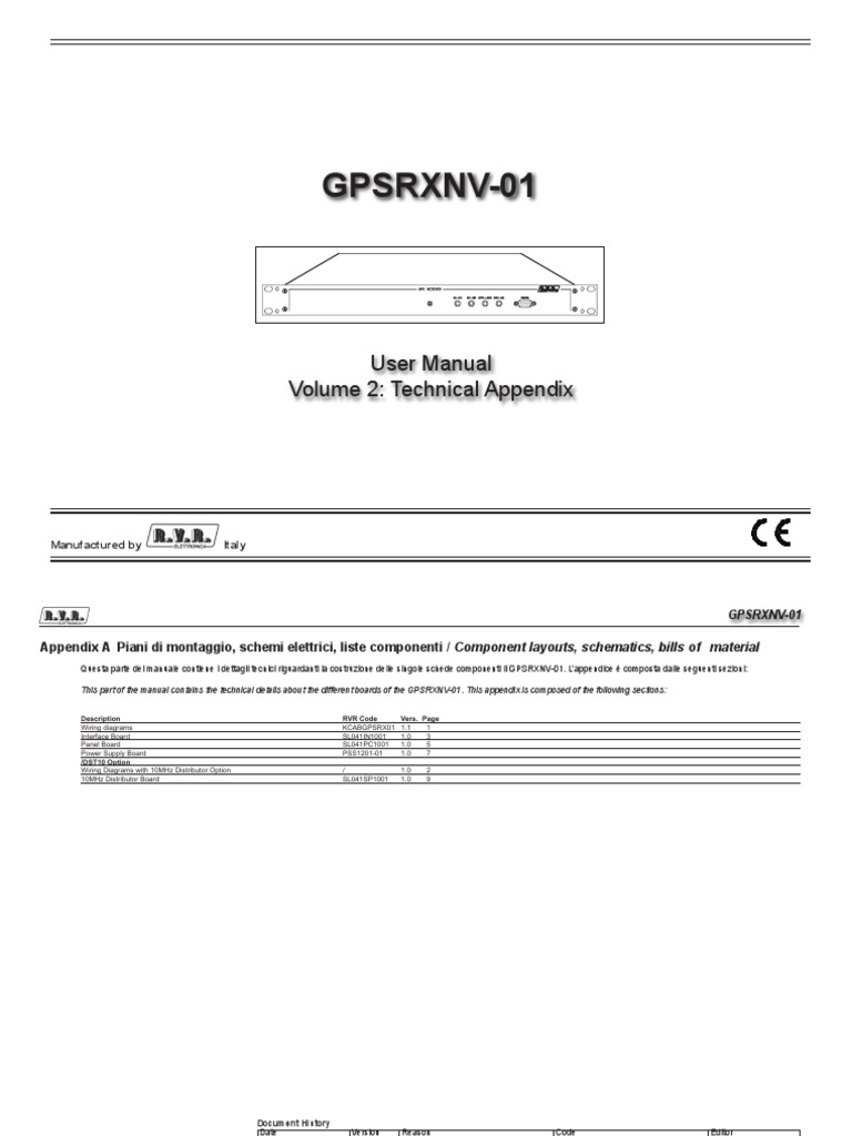 RVR M2GPSRXNV-0110NS RVR | PDF | Technical Communication | Computer ...