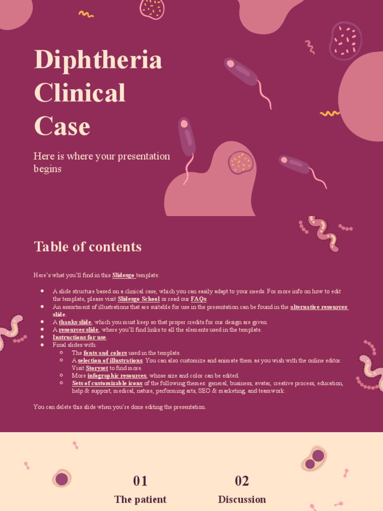 Diphtheria Clinical Case | PDF Diphtheria Clinical Case | PDF