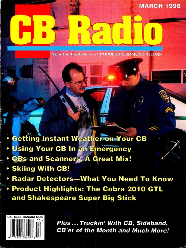 CB Radio 1996 03 | PDF | Hypothermia | Snow