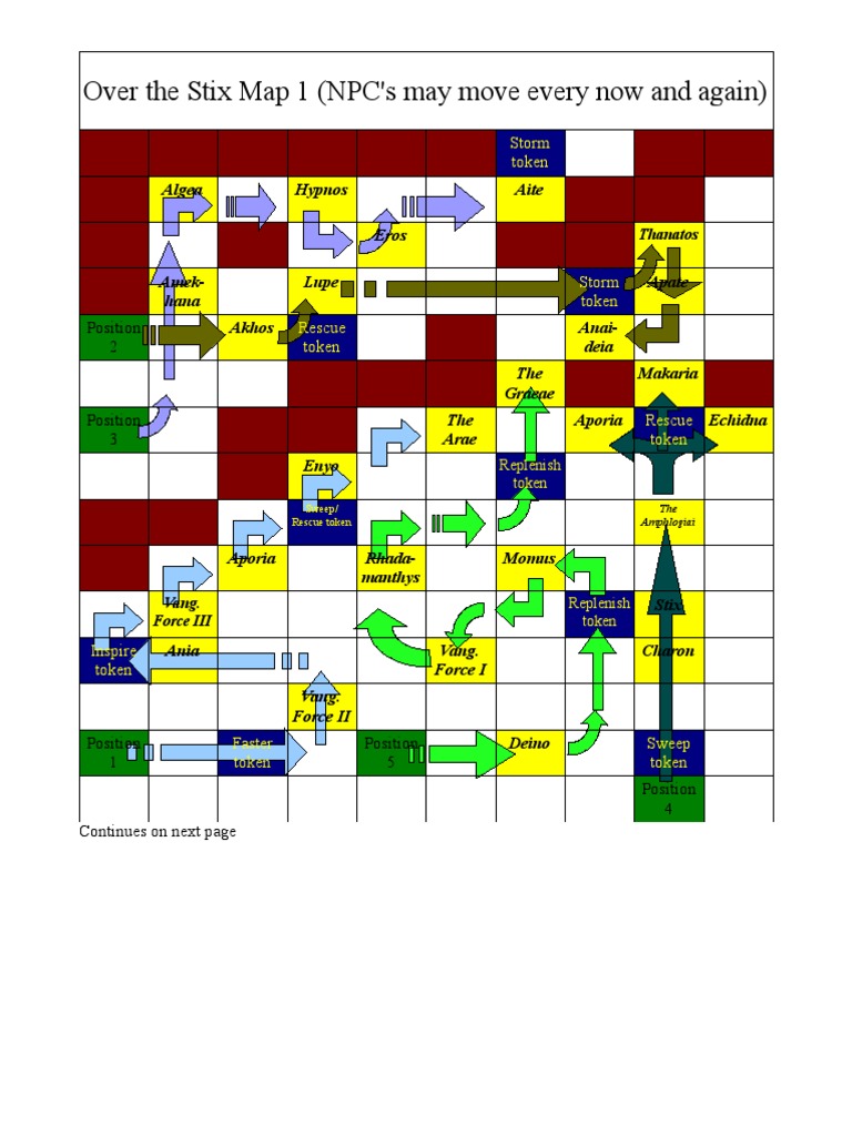 OTS Map | PDF | Greek Mythology | Greek Underworld