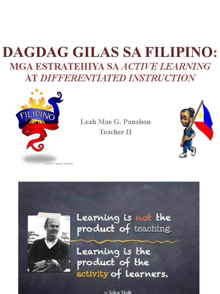 Estratehiya sa Differentiated Instruction | PDF | Learning ...