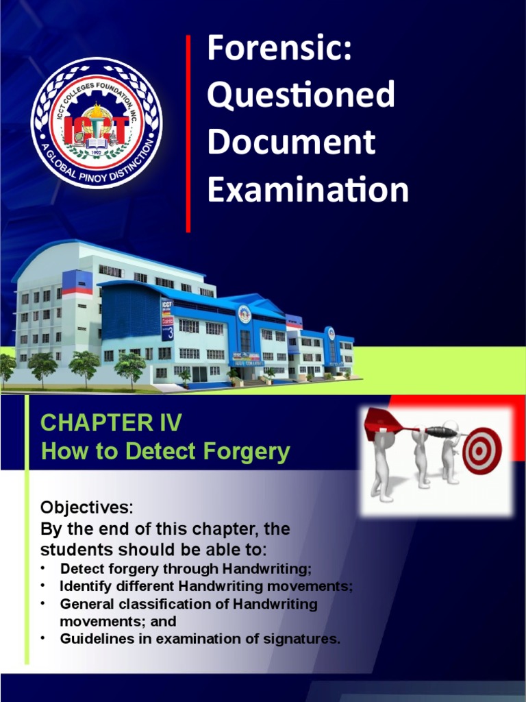 Questioned Document Forgery | PDF | Hand | Writing