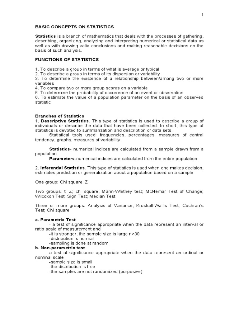 Advanced Statistics Lecture Notes | PDF | Statistics | Mode (Statistics)