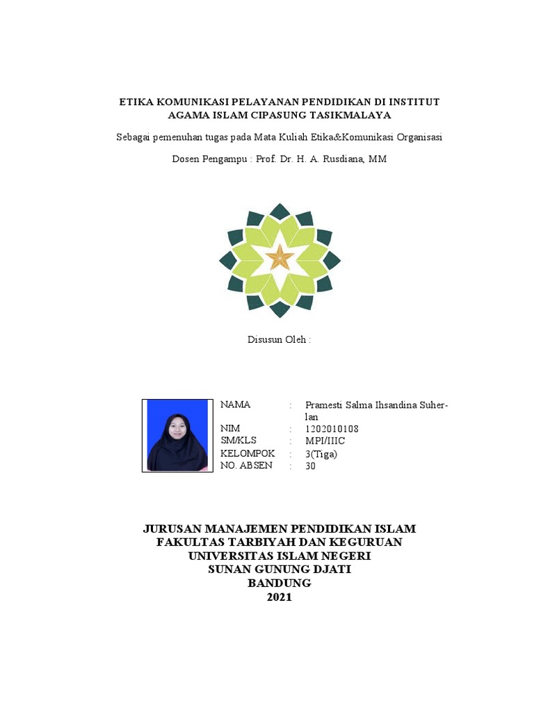 Laporan Mini Riset Kelompok 3 - ETIKOM | PDF | Karier & Perkembangan