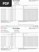 Wire Rope Test Certificate | PDF | Rope | Wire