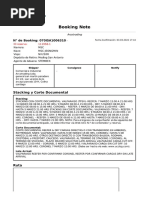 Formato de Instrucciones de Embarque | PDF