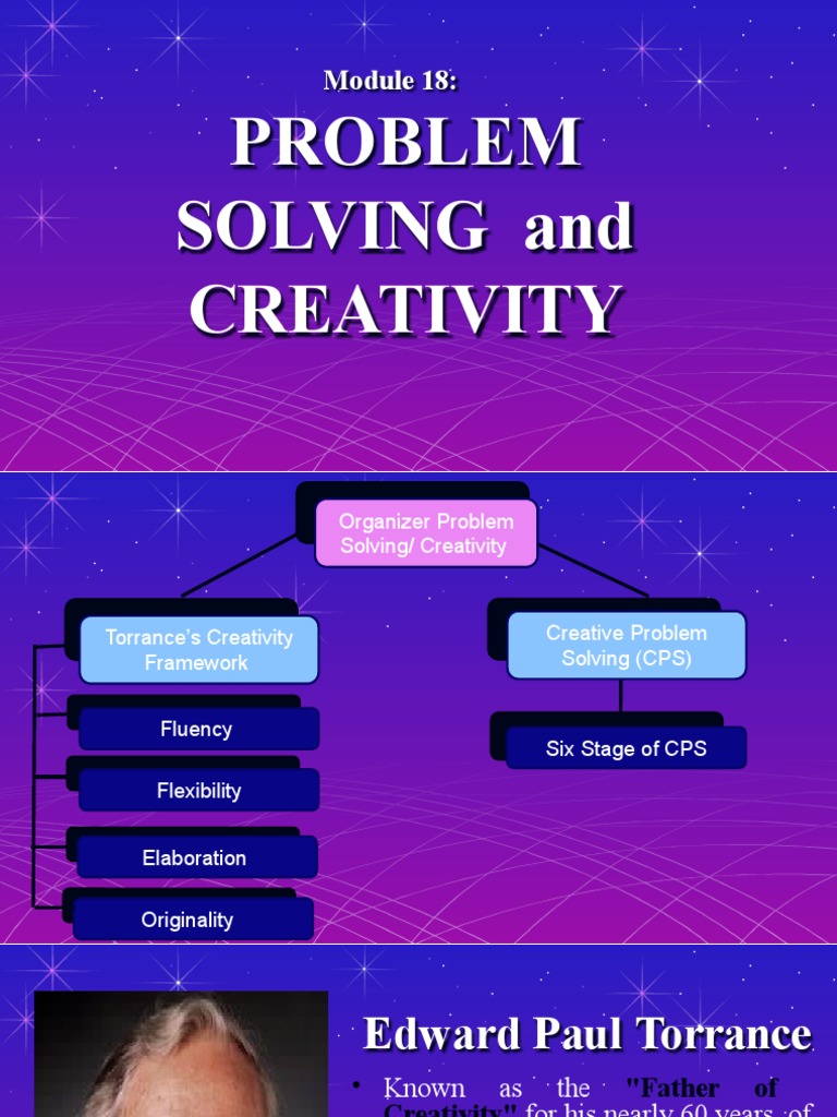 Problem Solving and Creativity | PDF | Creativity | Thought