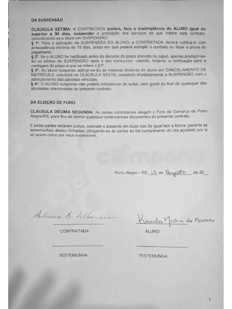 Contrato Assinado | PDF