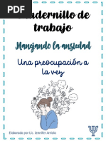 19.cuadernillo para Trabajar La Ansiedad en Adolescentes y Niños | PDF ...