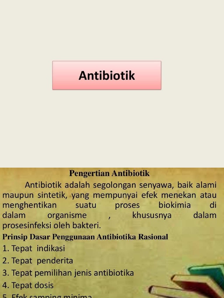 PDF PPT Antibiotik | PDF