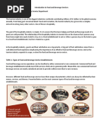 Basic FNB Service Training Module | PDF | Wellness