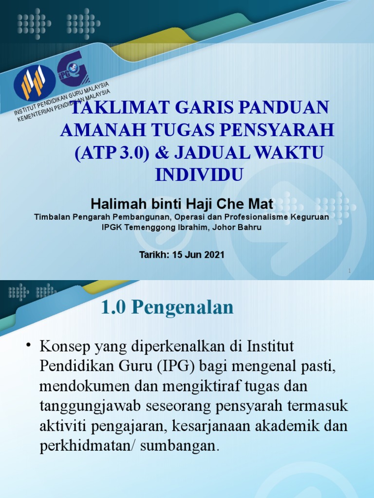 ATP IPG - 15 Jun 2021 | PDF