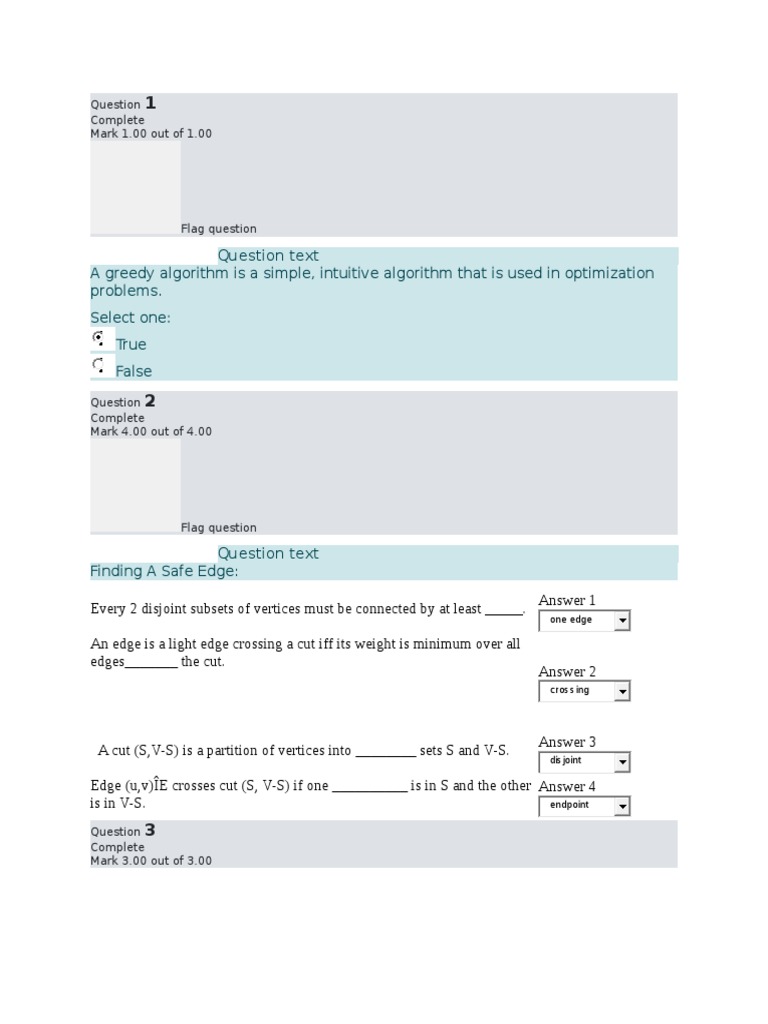 Ugrd Cs6202 Algorithms And Complexity Midterm Exam Pdf Computer Programming Computing 3409