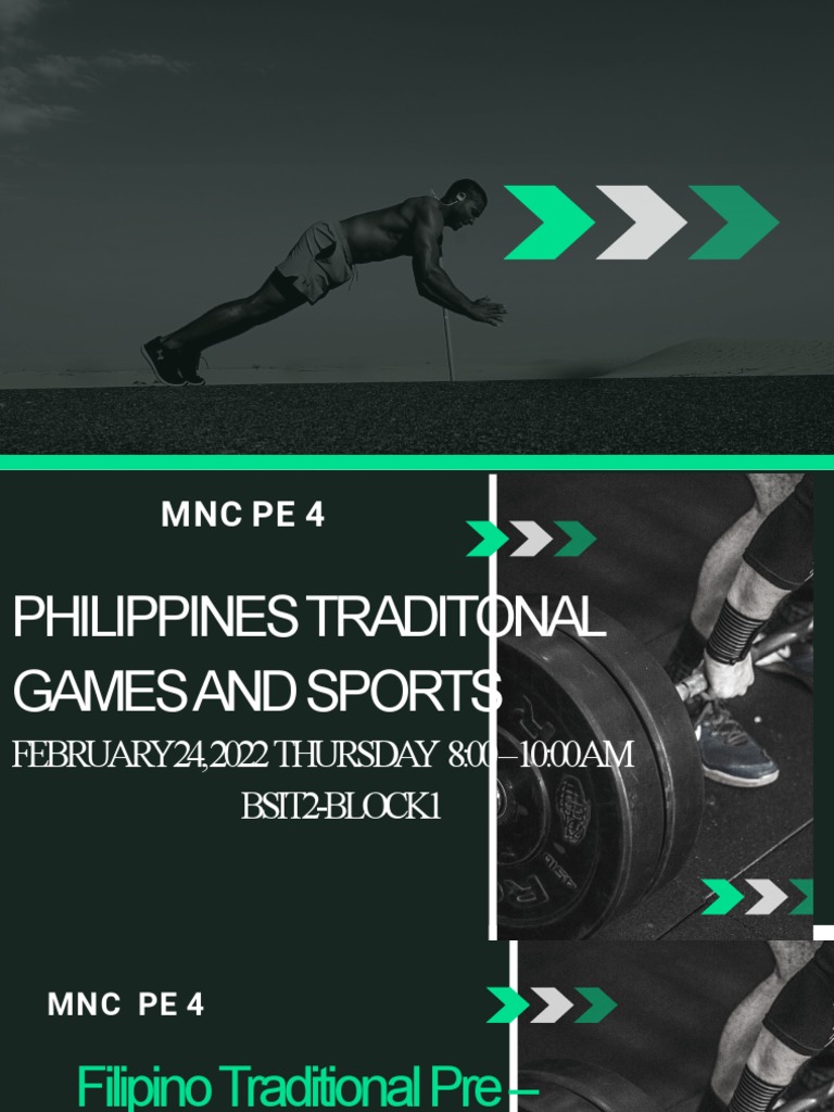 Ppt2 Pre Games Traditional | PDF | Hand | Limbs (Anatomy)