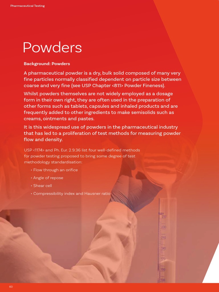 Powders Copley 2020 | PDF | Density | Tablet (Pharmacy)