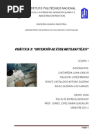 METOXIBENCENO | PDF | Química Orgánica | Química