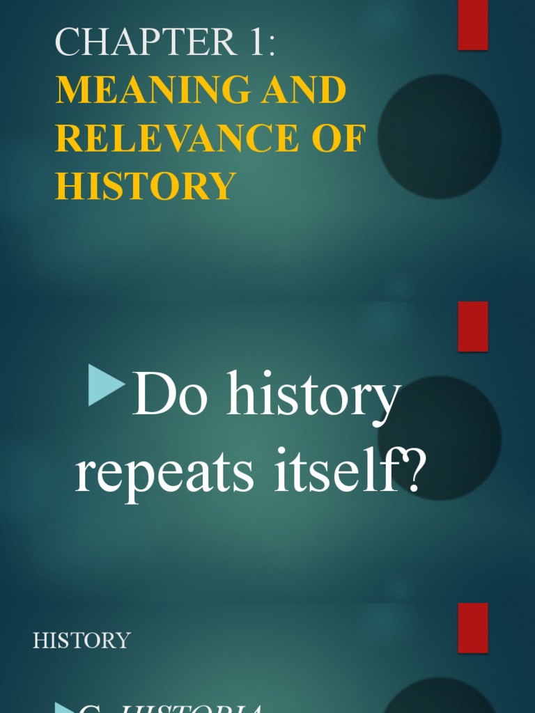 Meaning and Relevance of History | PDF | Primary Sources | Science