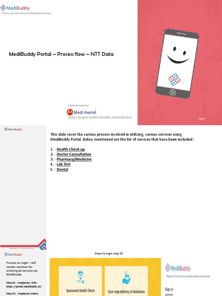 How To Utilize MediBuddy Wallet and Services in Portal | PDF | Login ...