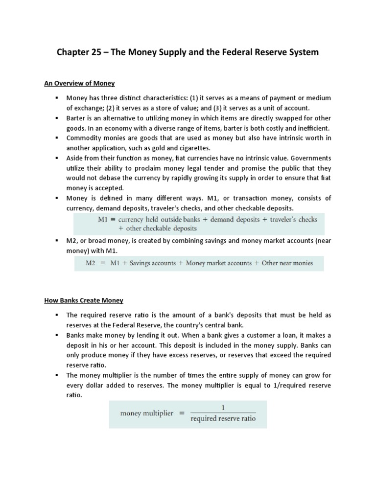 Understanding the Federal Reserve System | PDF | Money | Money Supply
